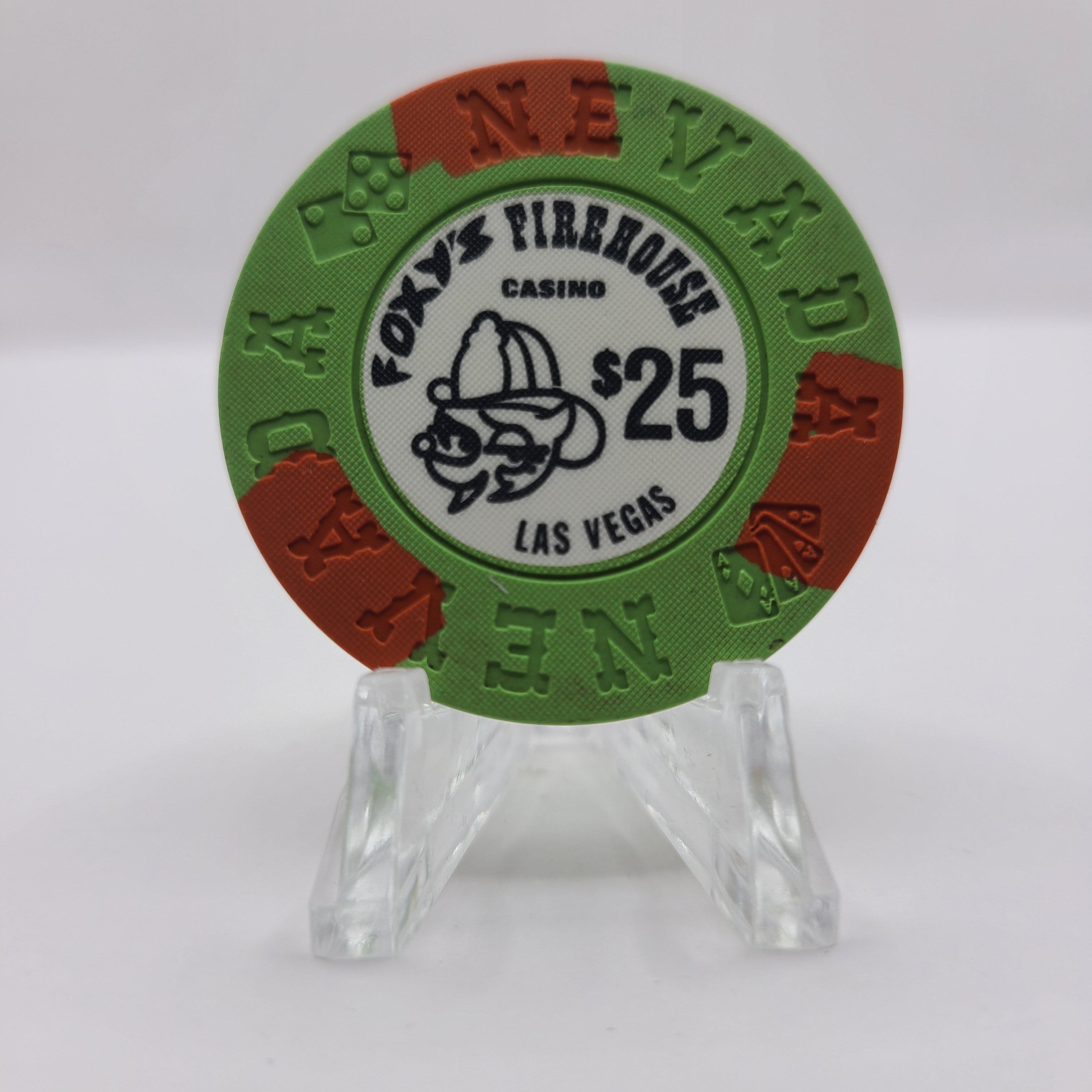 Foxy's Firehouse Casino Las Vegas Nevada 1976 $25 Chip N5984 ...