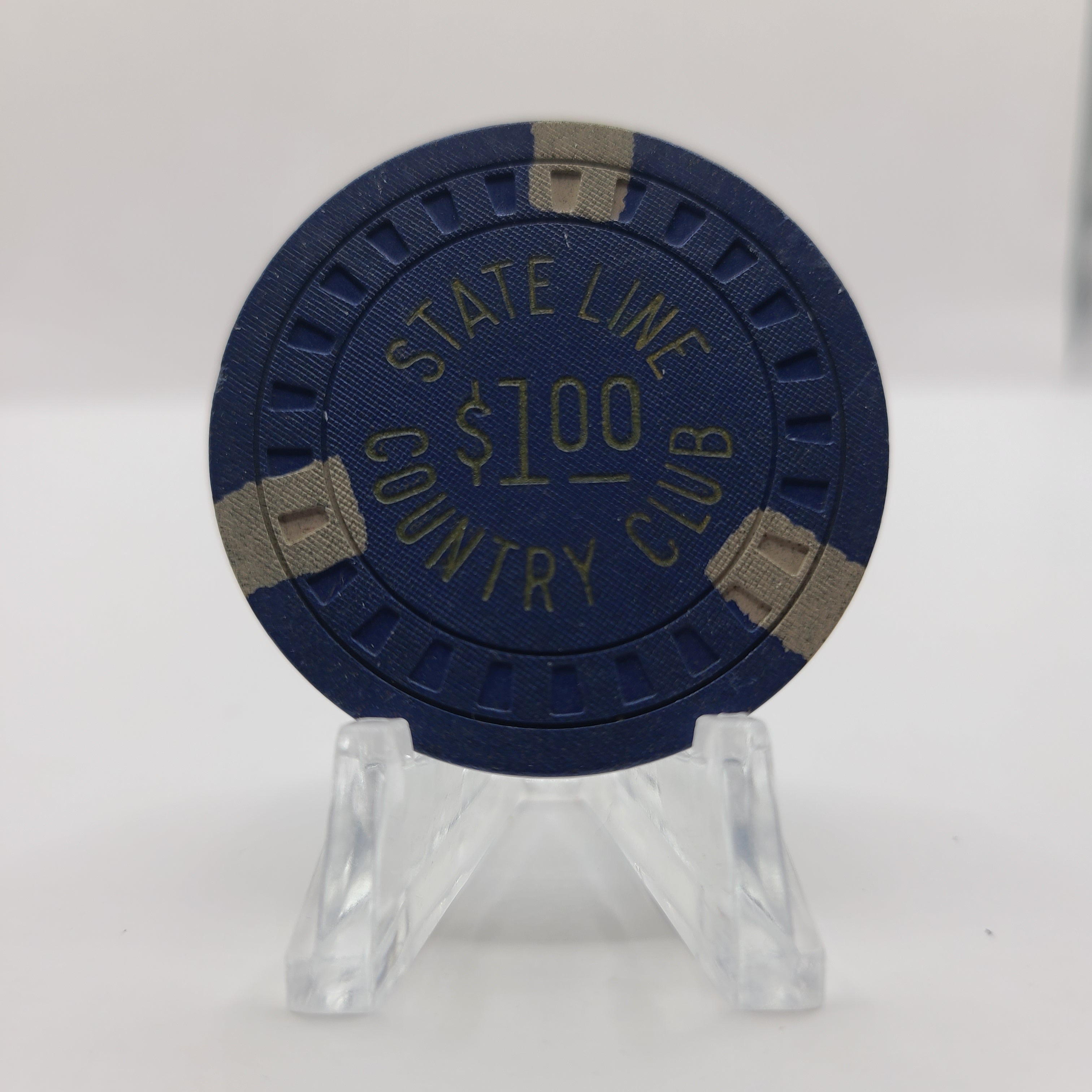 Stateline Country Club Lake Tahoe Nevada 1953 $1 Chip N5043 – Dwightful ...