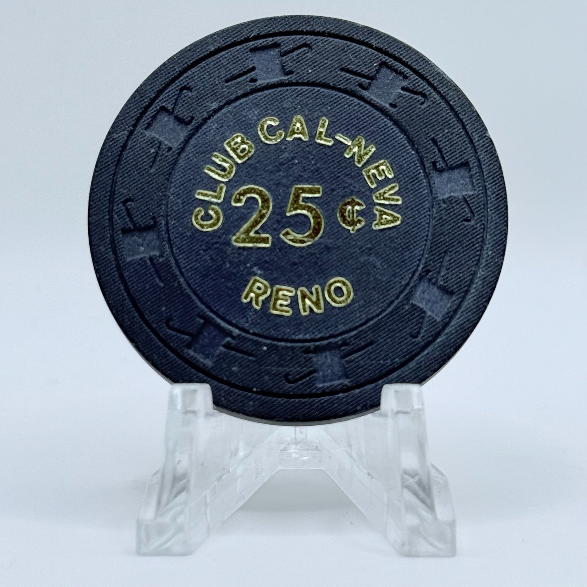Club Cal-Neva Reno Nevada $0.25 Casino Chip N3128.L – Dwightful Chips, LLC
