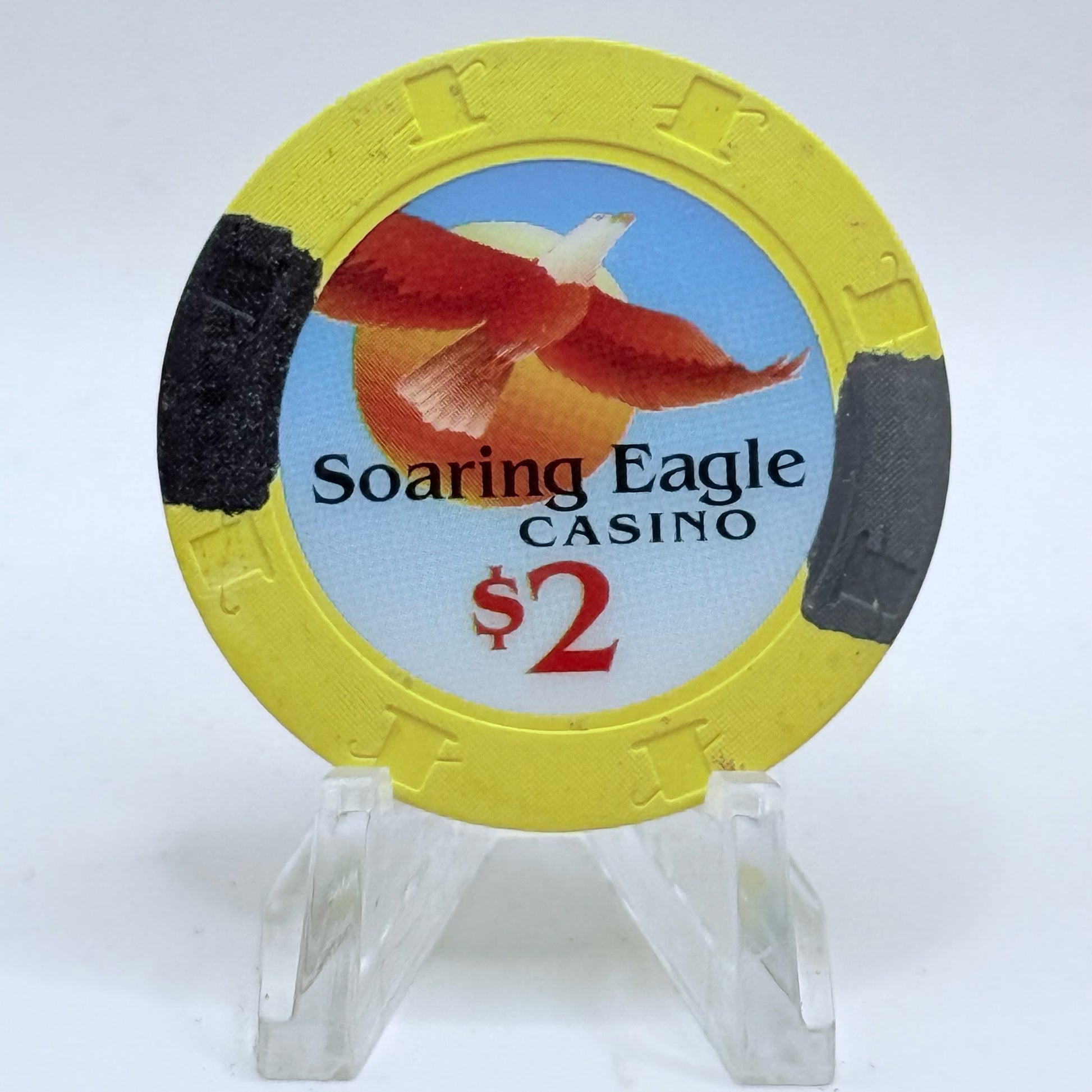 Soaring Eagle Casino & Resort Series 2 $2 Casino Chip – Dwightful Chips ...
