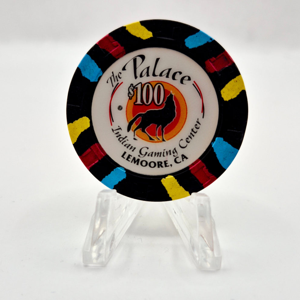 The Palace Indian Gaming Center Lemoore California $100 Casino Chip ...